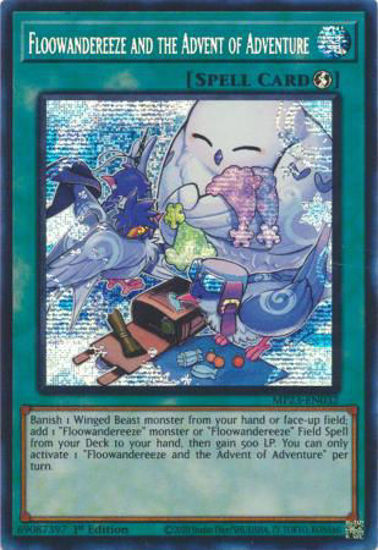 Floowandereeze and the Advent of Adventure - MP23-EN032 - Prismatic Secret Rare 1st Edition