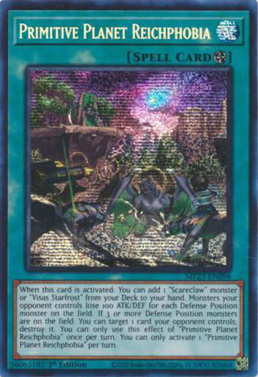 Primitive Planet Reichphobia - MP23-EN096 - Prismatic Secret Rare 1st Edition