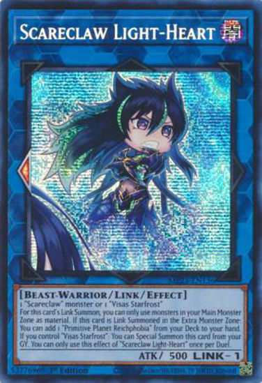 Scareclaw Light-Heart - MP23-EN136 - Prismatic Secret Rare 1st Edition