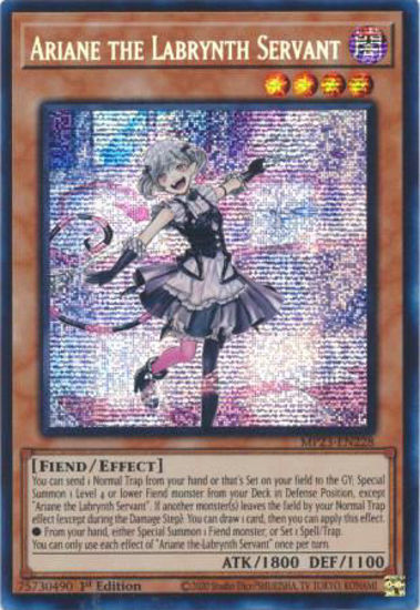 Ariane the Labrynth Servant - MP23-EN228 - Prismatic Secret Rare 1st Edition