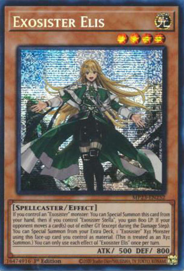 Exosister Elis - MP23-EN252 - Prismatic Secret Rare 1st Edition