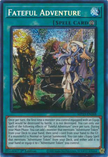 Fateful Adventure - MP23-EN268 - Prismatic Secret Rare 1st Edition