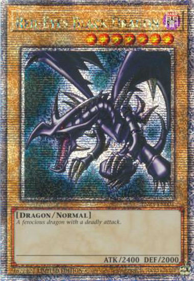 Red-Eyes Black Dragon - TN23-EN003 - Quarter Century Secret Rare 1st Edition