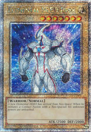 Elemental HERO Neos - TN23-EN006 - Quarter Century Secret Rare 1st Edition