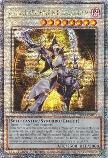 Enlightenment Paladin - TN23-EN010 - Quarter Century Secret Rare 1st Edition