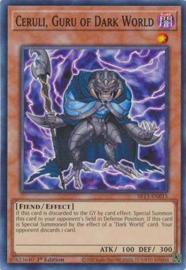 Ceruli, Guru of Dark World - SR13-EN015 - Common 1st Edition