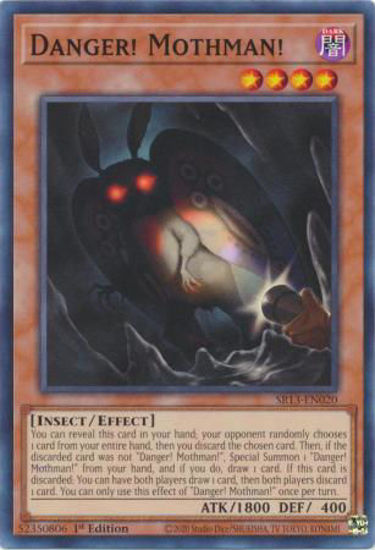 Danger! Mothman! - SR13-EN020 - Common 1st Edition