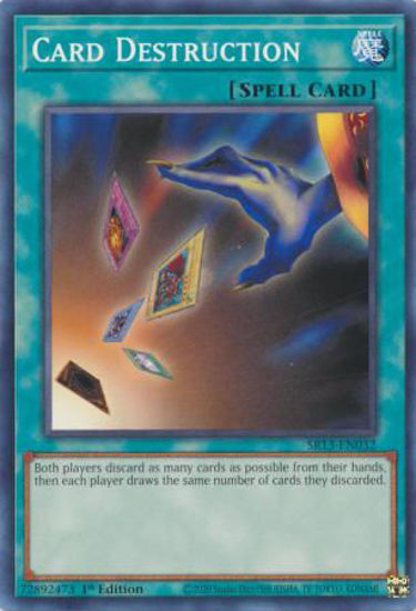 Card Destruction - SR13-EN032 - Common 1st Edition