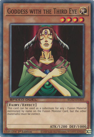 Goddess with the Third Eye - SGX2-ENA05 - Common 1st Edition