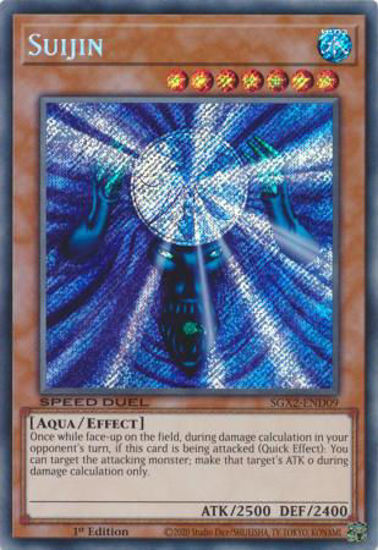 Suijin - SGX2-END09 - Secret Rare 1st Edition