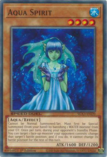 Aqua Spirit - SGX3-ENI20 - Common 1st Edition