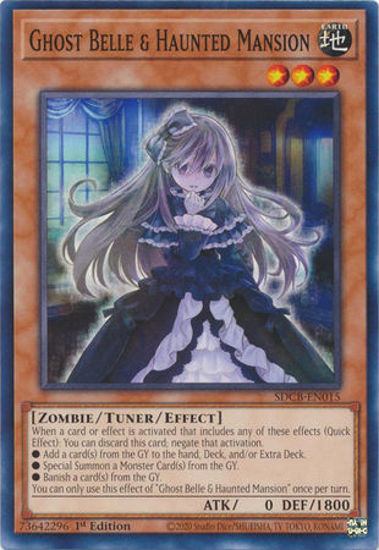 Ghost Belle & Haunted Mansion - RA01-EN011 - (V.2 - Ultra Rare) 1st Edition