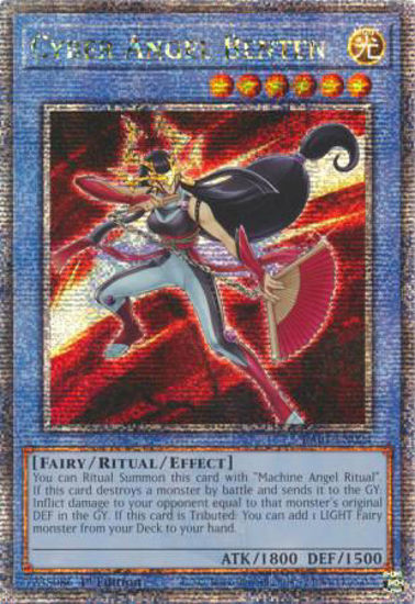 Cyber Angel Benten - RA01-EN024 - (V.5 - Quarter Century Secret Rare) 1st Edition