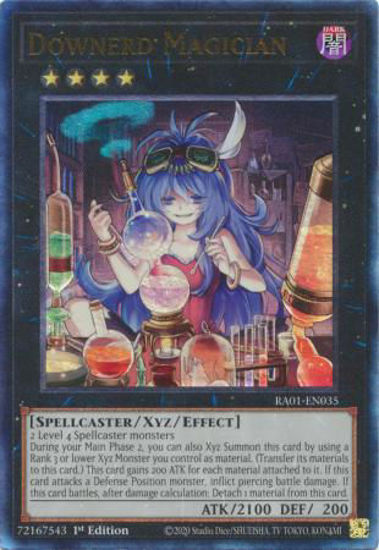 Downerd Magician - RA01-EN035 - (V.6 - Collectors Rare) 1st Edition