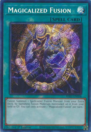 Magicalized Fusion - RA01-EN058 - (V.3 - Secret Rare) 1st Edition