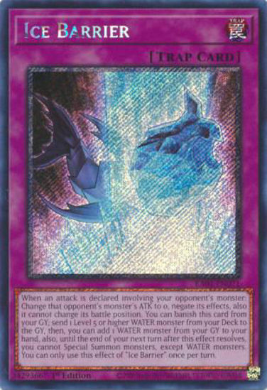 Ice Barrier - RA01-EN071 - (V.3 - Secret Rare) 1st Edition