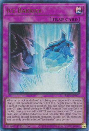 Ice Barrier - RA01-EN071 - (V.7 - Ultimate Rare) 1st Edition