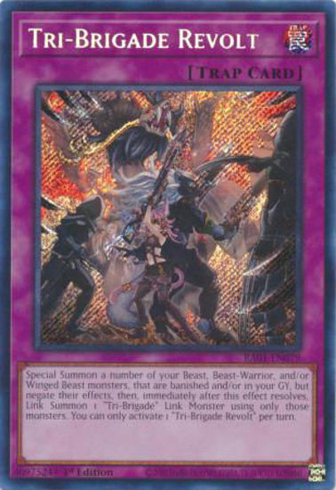 Tri-Brigade Revolt - RA01-EN079 - (V.3 - Secret Rare) 1st Edition