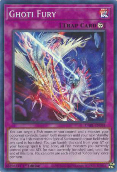 Ghoti Fury - DABL-EN091 - Super Rare 1st Edition