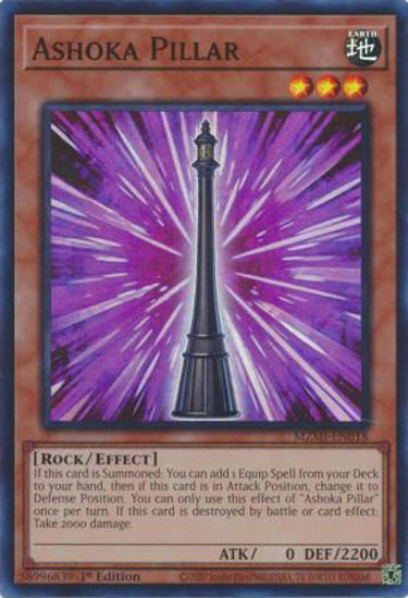 Ashoka Pillar - MZMI-EN018 - Super Rare 1st Edition