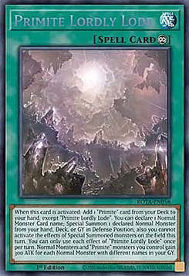 Primite Lordly Lode - ROTA-EN058 - Secret Rare 1st Edition