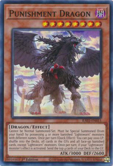 Punishment Dragon - RA03-EN015 - Collector's Rare 1st Edition