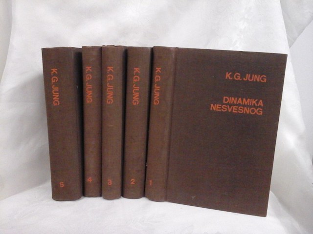 Jung Karl Gustav 1 - 5 komplet Dinamika nesvesnog