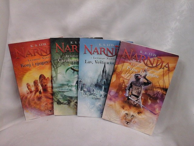 Narnija Letopisi narnije Luis 1 - 4 komplet