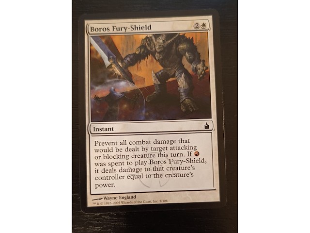 Magic The Gathering - Boros Fury-Shield