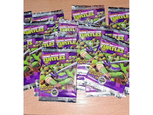 Teenage Mutant Ninja Turtles (25 neotvorenih kesica)