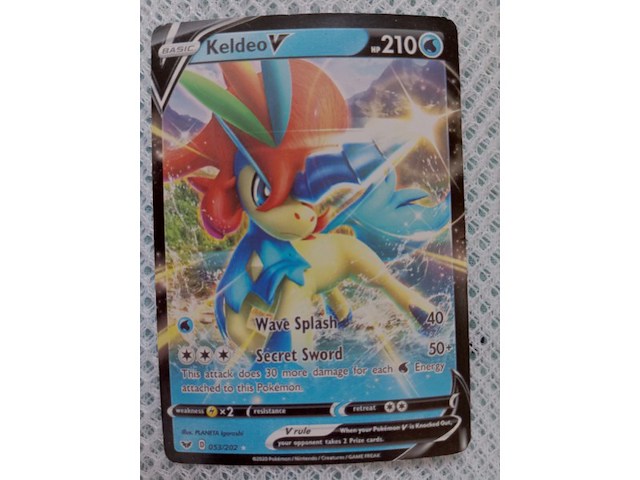 Pokemon Keldeo 053/202