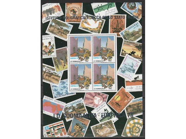 Italy - Somalia 1978 ` Eurphila `78` - MNH