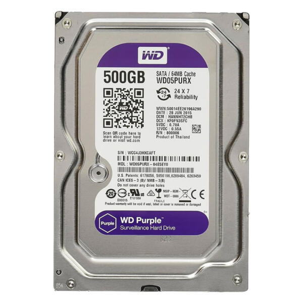 Hard disk WD Purple 500GB WD05PURX