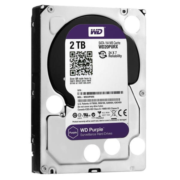 Hard disk WD Purple WD20PURZ 2TB SATA3