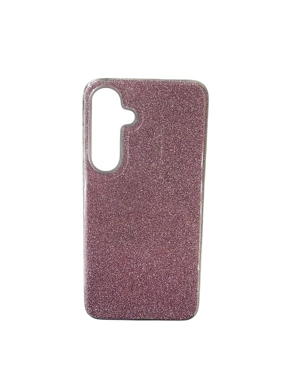 Maska Crystal Dust za Samsung S25 plus roze