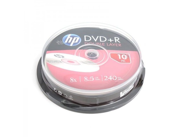 HP DUAL DVD+R 8.5GB 8X 10 Cake (13869)