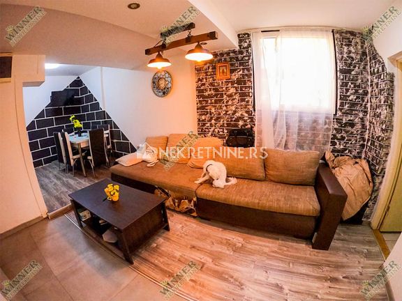 Prodaja Stan Zemun Novi grad Sevina 70m2 3.0 duplex ID#1352