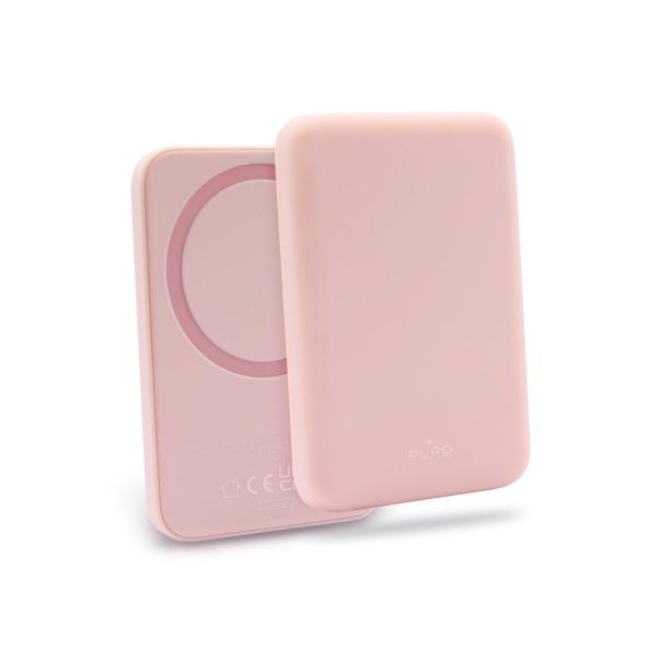 PURO Pover bank MagSafe 4200mAh, roze