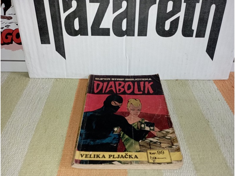 SUPER STRIP BIBLIOTEKA broj 99 Serija: DIABOLIK-22