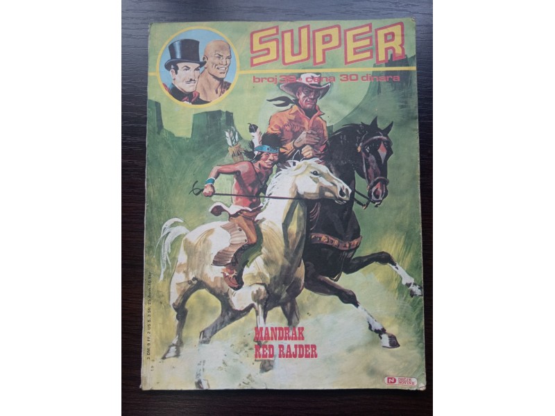 SUPER BROJ 39 - Mandrak / Red Rajder