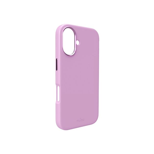 PURO Silikonska maska za iPhone 16, pink