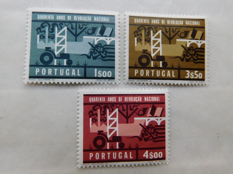 PORTUGAL 1965 KOMPLET ČISTA SERIJA