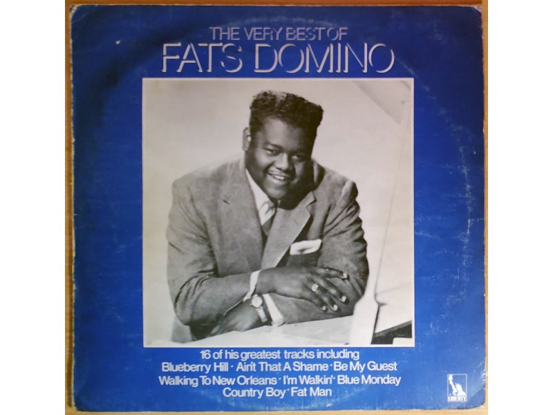 10 din SAMO!!! FATS DOMINO - Best Of, UK press, 3+/4