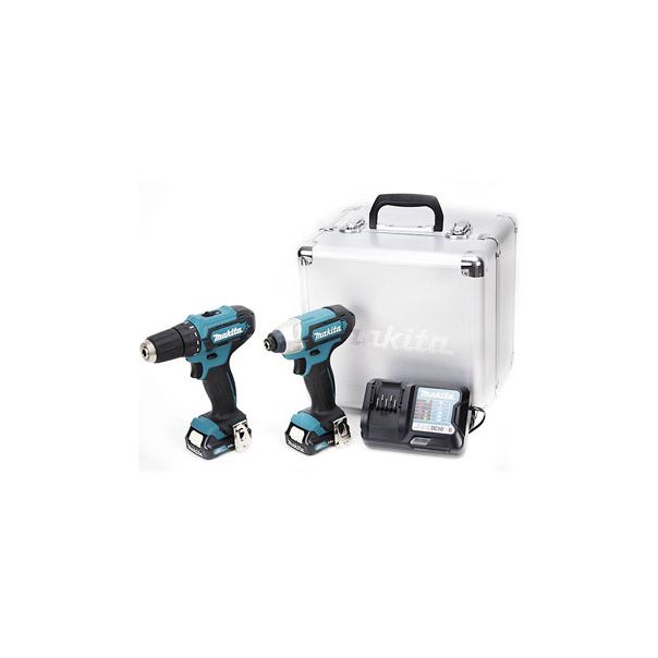 MAKITA Akumulatorski set bušilica u aluminijumskom koferu CLX224X