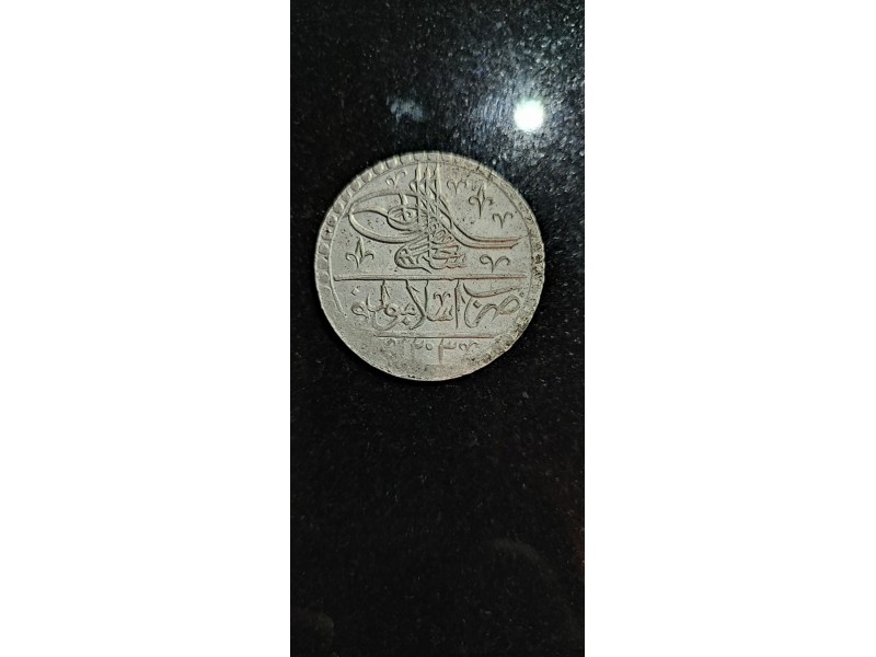 Turska SELIM 3. 1761-1806 G. Srebro 30.60 g