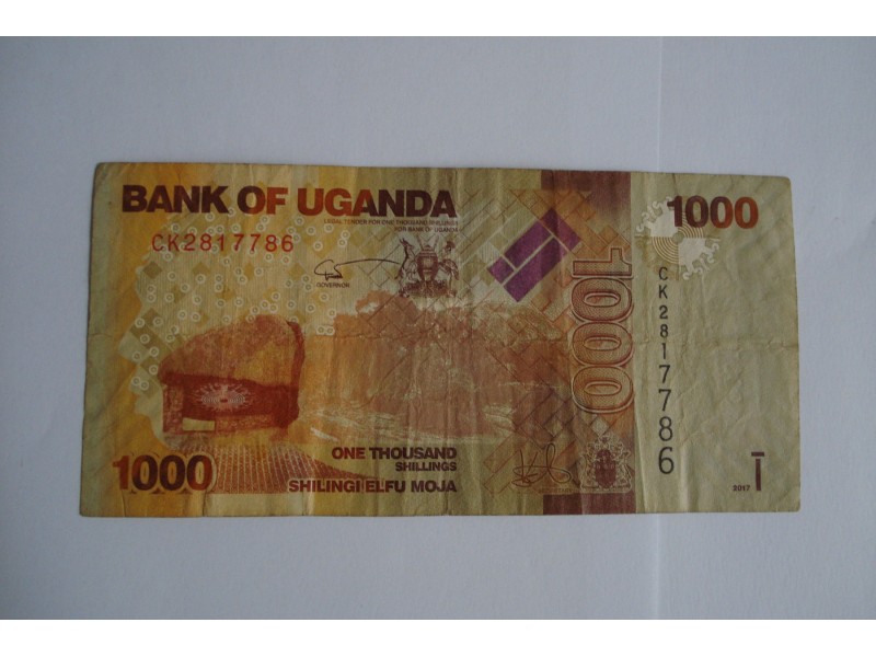 UGANDA - 1000 ŠILINGS