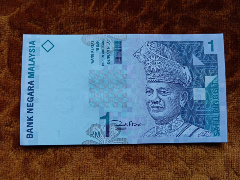 Malezija 1 ringgit,2006 god.UNC