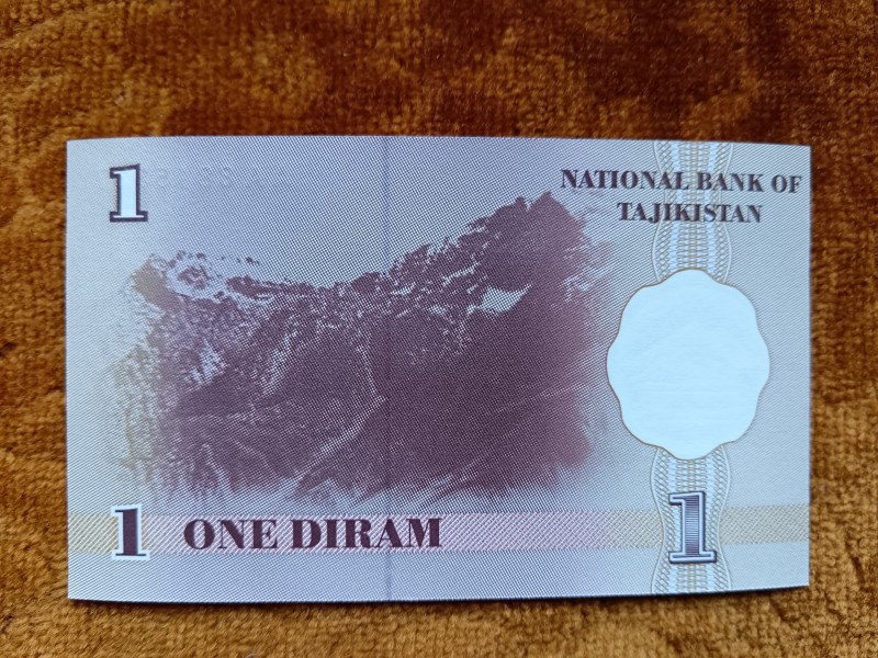 Tadžikistan 1 dirama,1999 god.UNC