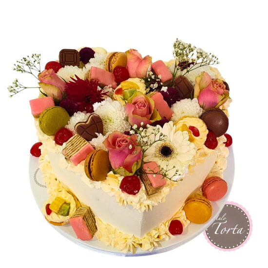 Prolećni buket torta