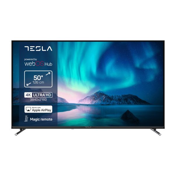 TESLA Televizor 50E645BUW, Ultra HD, WebOS Smart